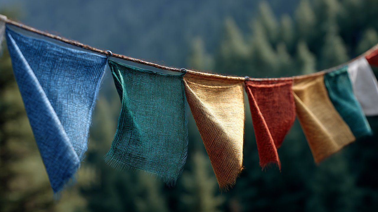 The Spiritual Meaning Behind Tibetan Prayer Flags And Their Colors