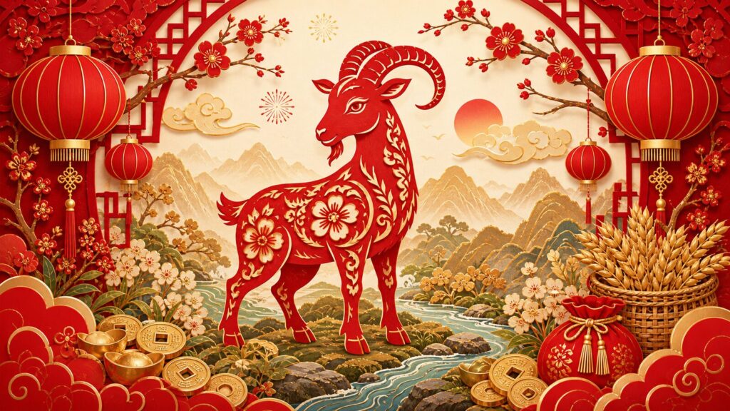 Chinese Zodiac Goat